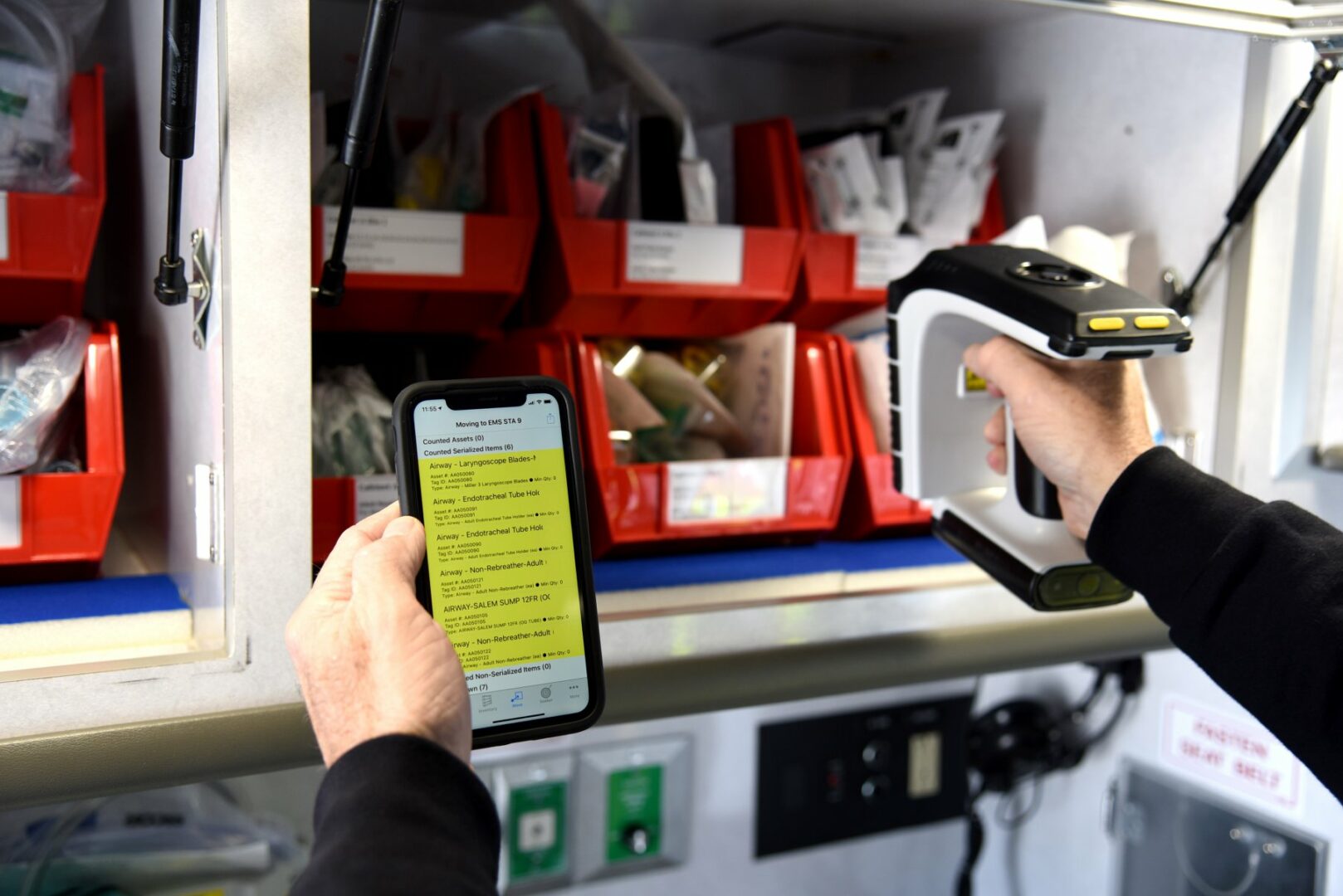 Polk County Fire Rescue | RFID Inventory Tracking | SPT